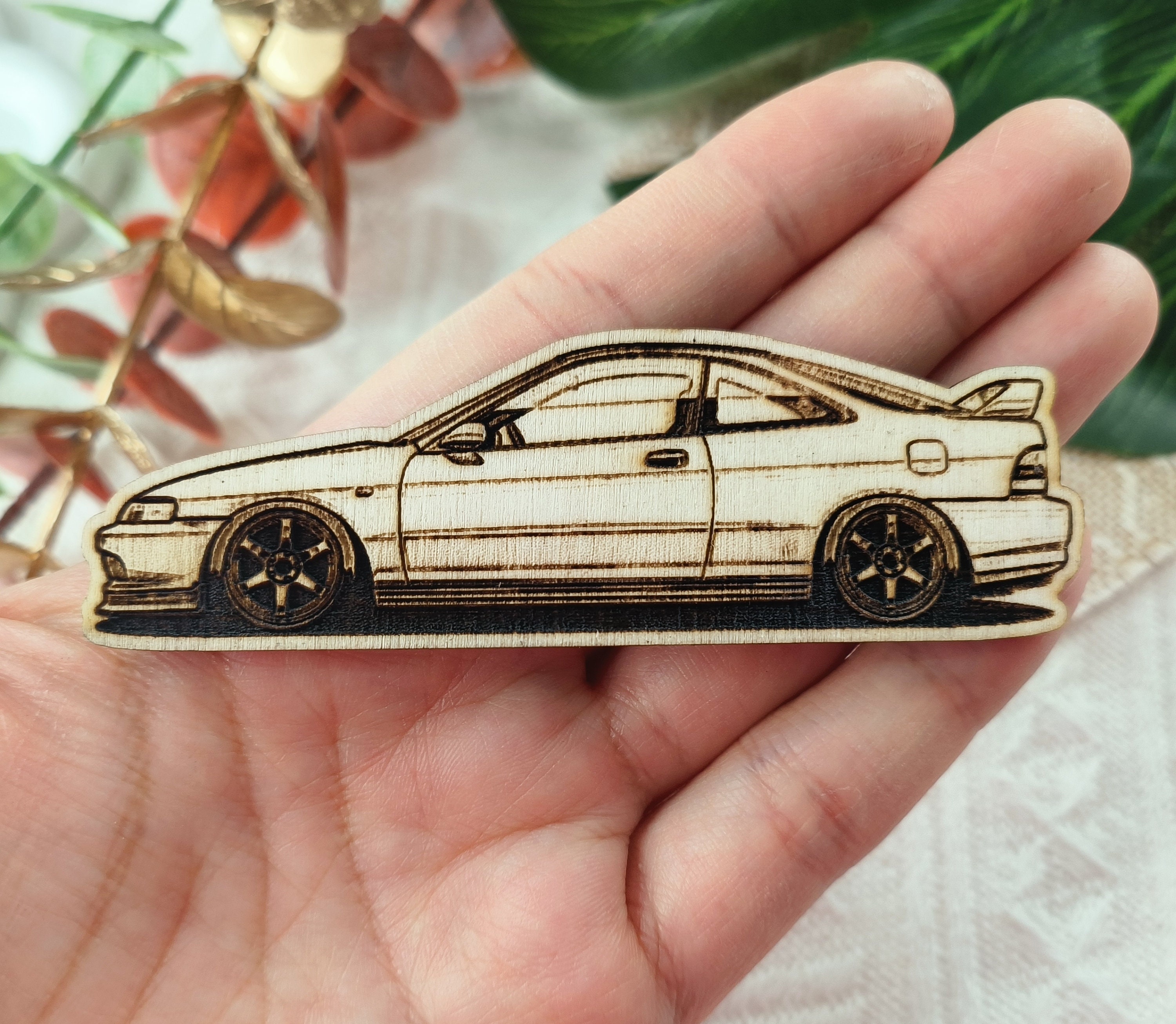 JDM Legend Integra DC2 Type R Vtec Wood Fridge Magnet Classic Japanese ...