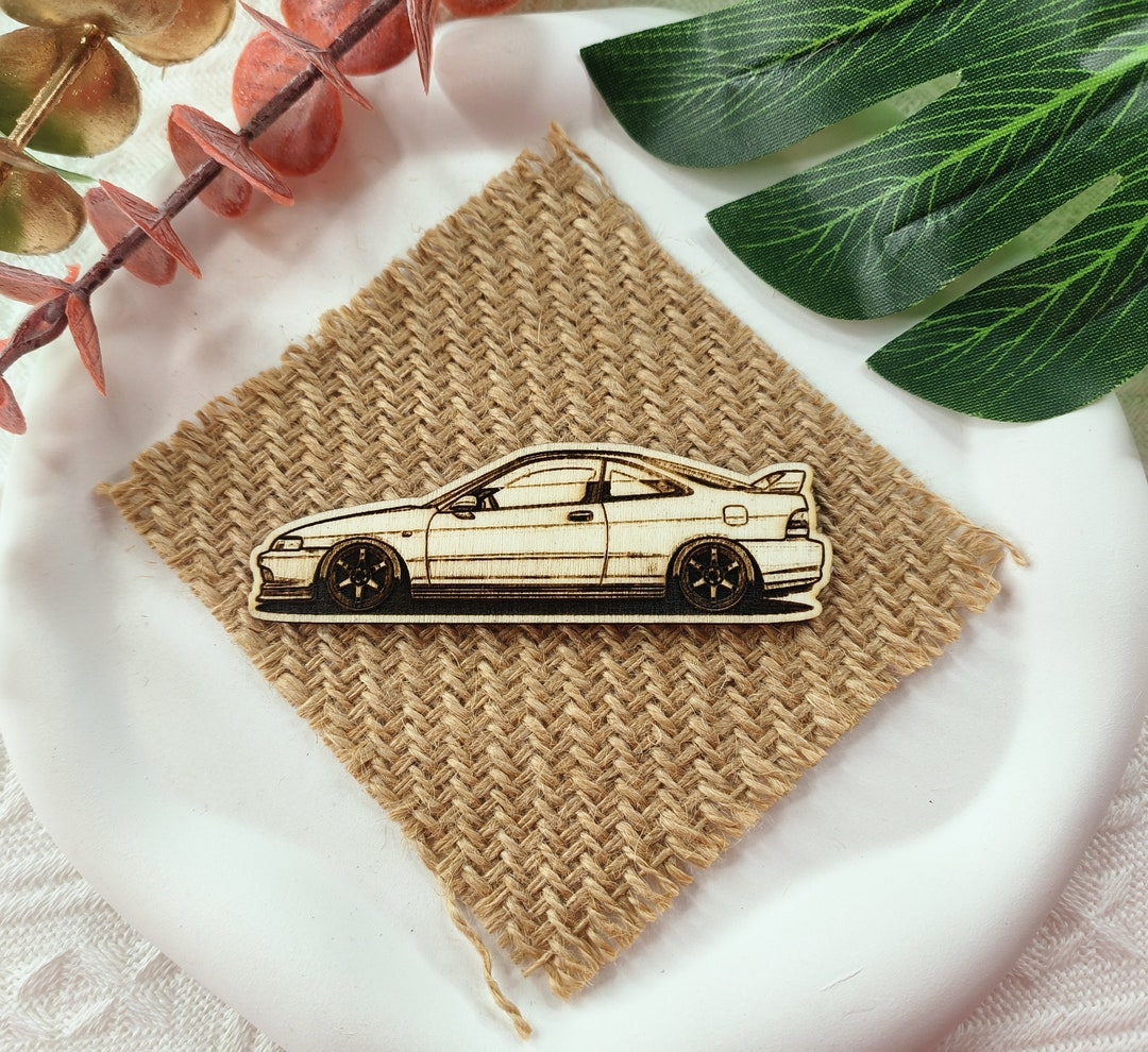 JDM Legend Integra DC2 Type R Vtec Wood Fridge Magnet Classic Japanese ...