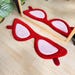Cat Eye Glasses Tufted Rug / Handmade Rug, Fluffy Funny Rug - Etsy