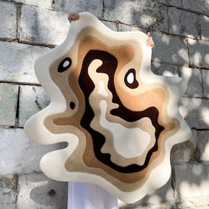 Steppe Grass Tufted Rug, Fluffy Custom Rug, Handmade Tuft Rug, Handmade ...