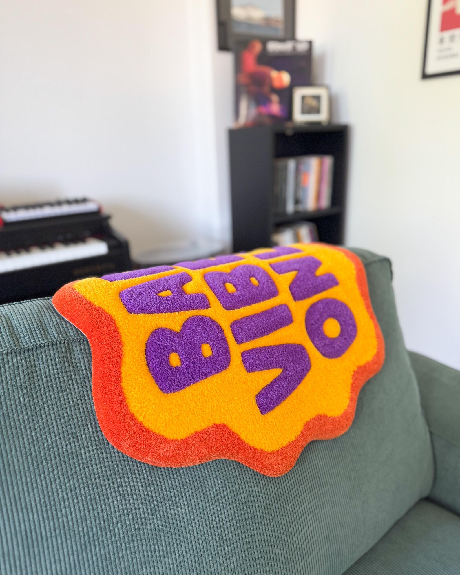 Bad Vibes Only Tufted Rug / Hand Tufted Rug, Funny Rug, Personalized ...