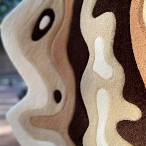 Steppe Grass Tufted Rug, Fluffy Custom Rug, Handmade Tuft Rug, Handmade ...