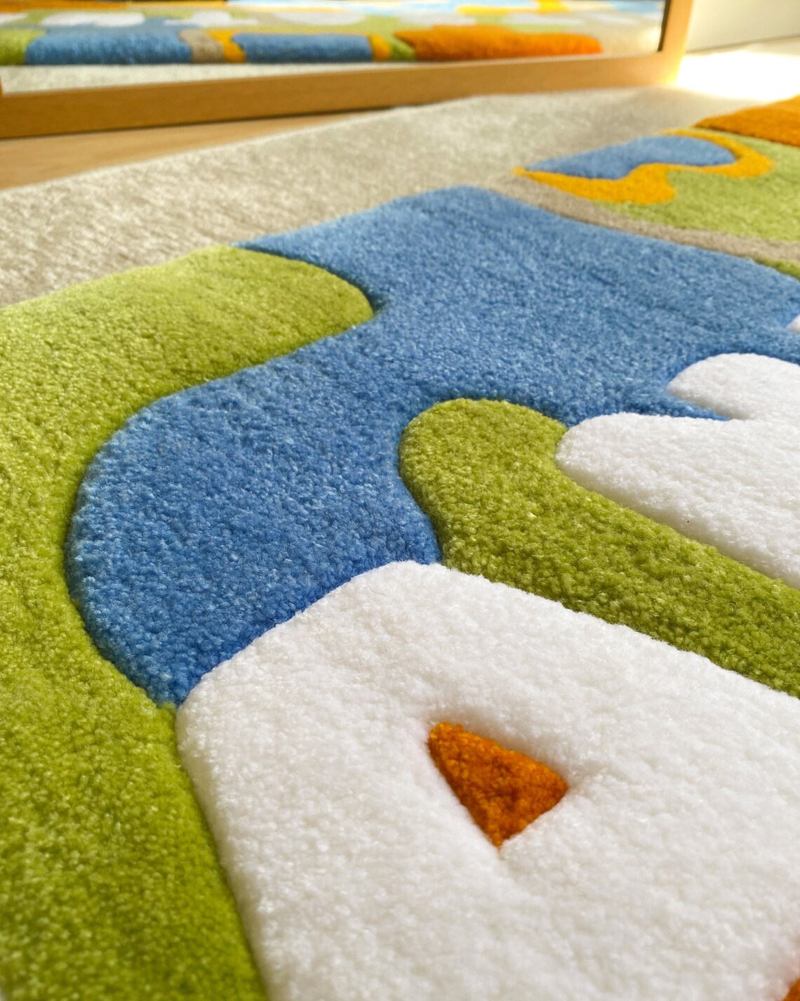 Custom Hand Tufted Rug / Funny Rug, Soft and Aesthetic, Personalized ...