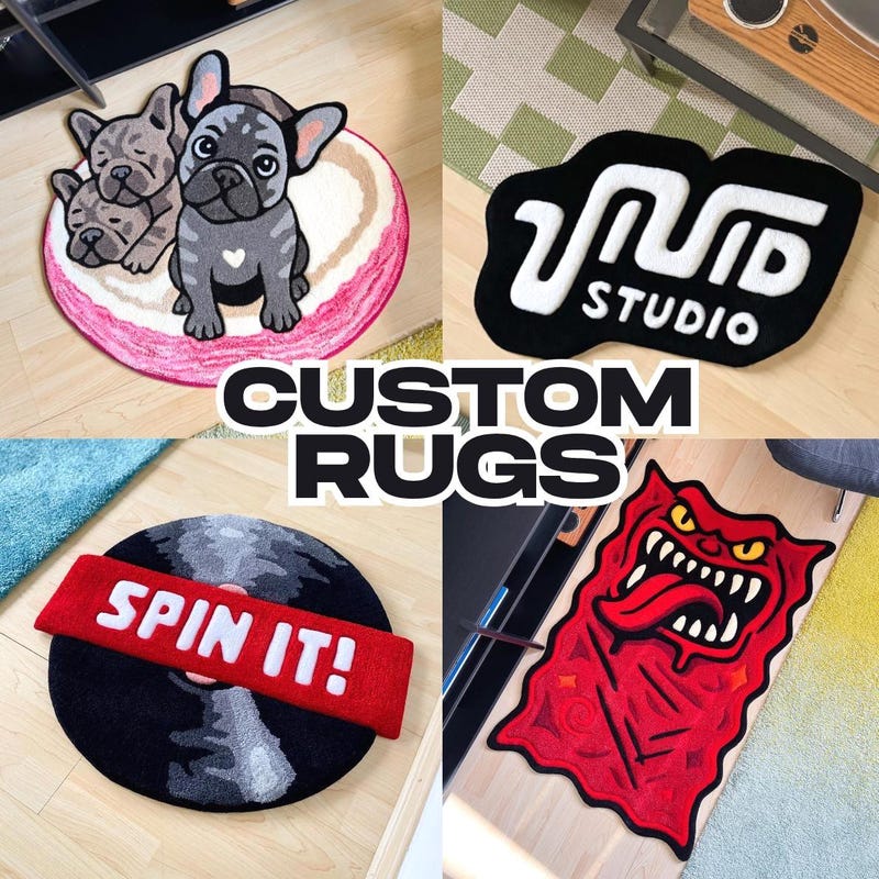 Custom Rugs Tufted - Etsy