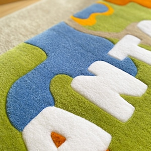 Custom Hand Tufted Rug / Funny Rug, Soft and Aesthetic, Personalized ...
