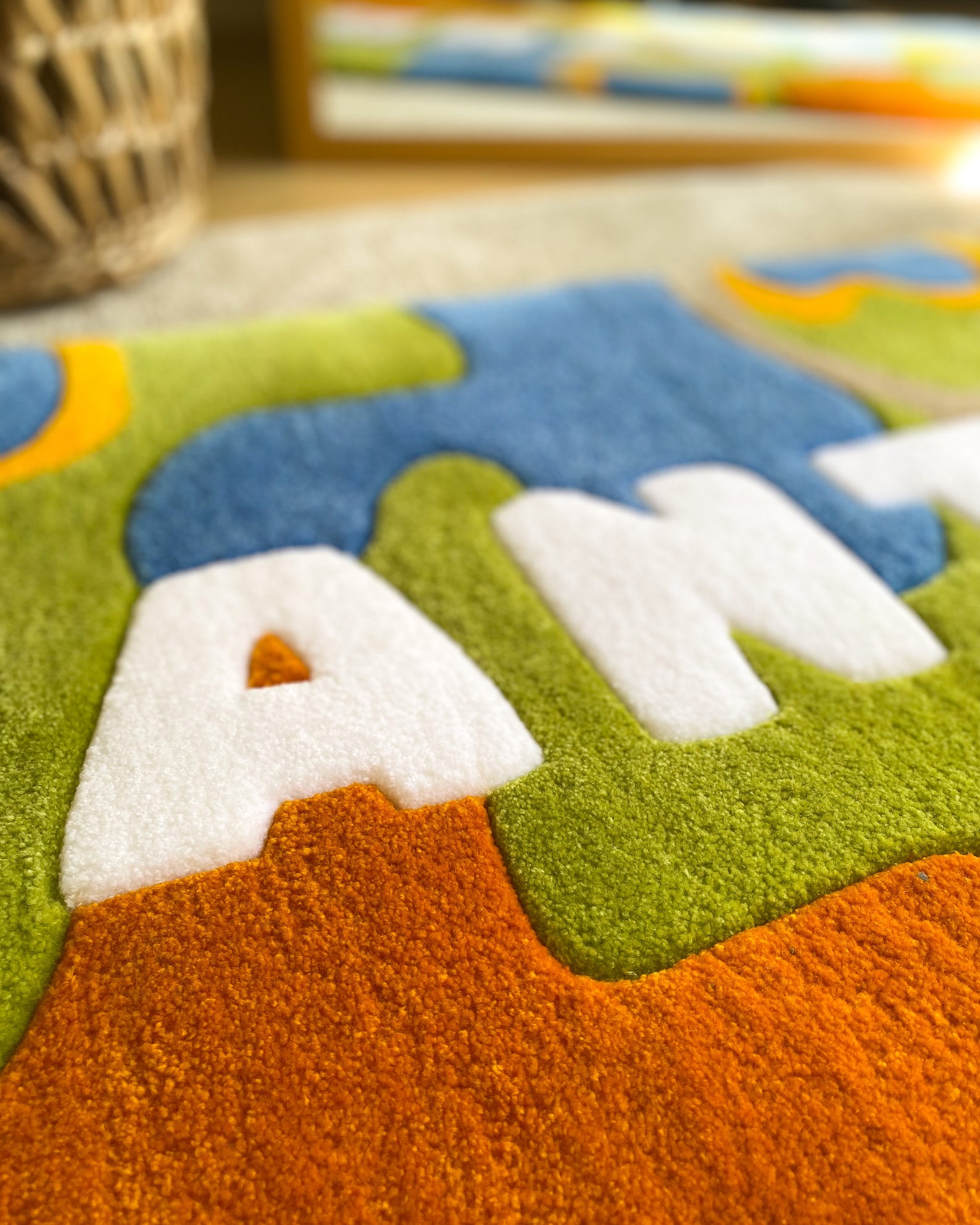 Custom Hand Tufted Rug / Funny Rug, Soft and Aesthetic, Personalized ...
