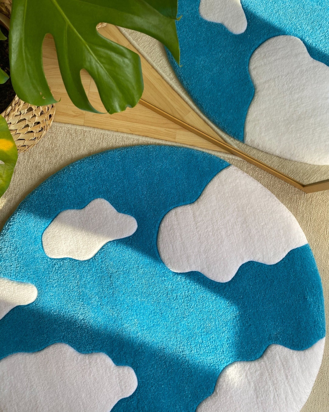Sky Tufted Rug / 100% Handmade Soft & Fluffy / Custom Tuft Rug - Etsy