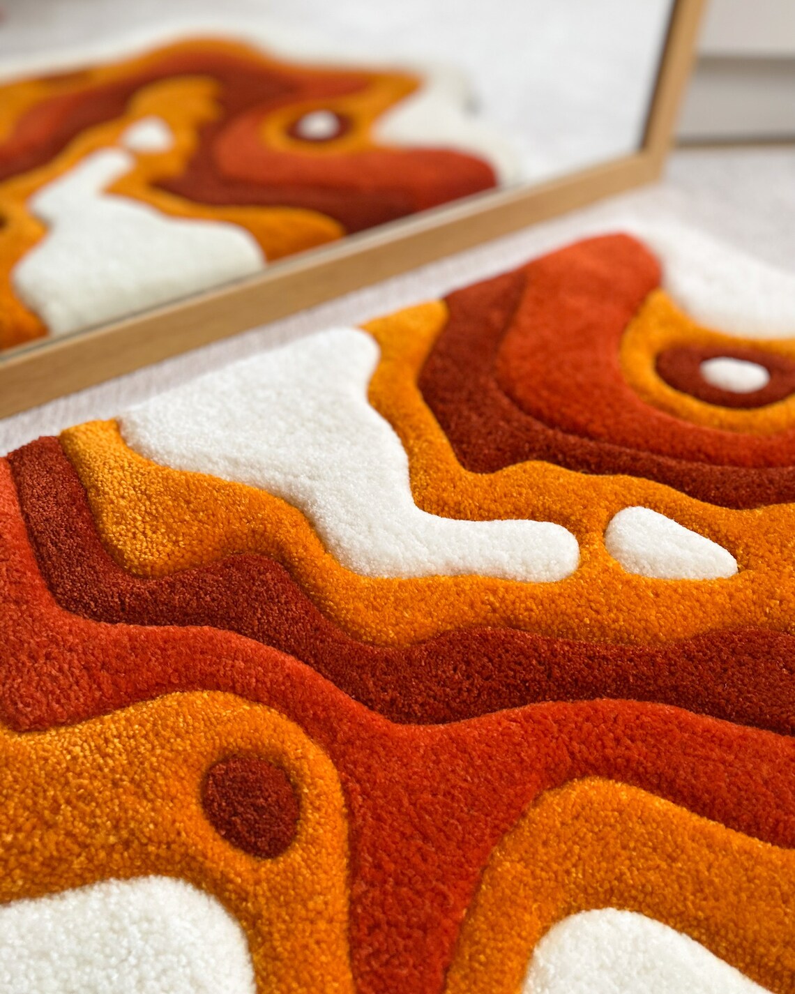 Volcanic Tufted Rug / Custom Rug, Handmade Rug, Soft & Fluffy ...