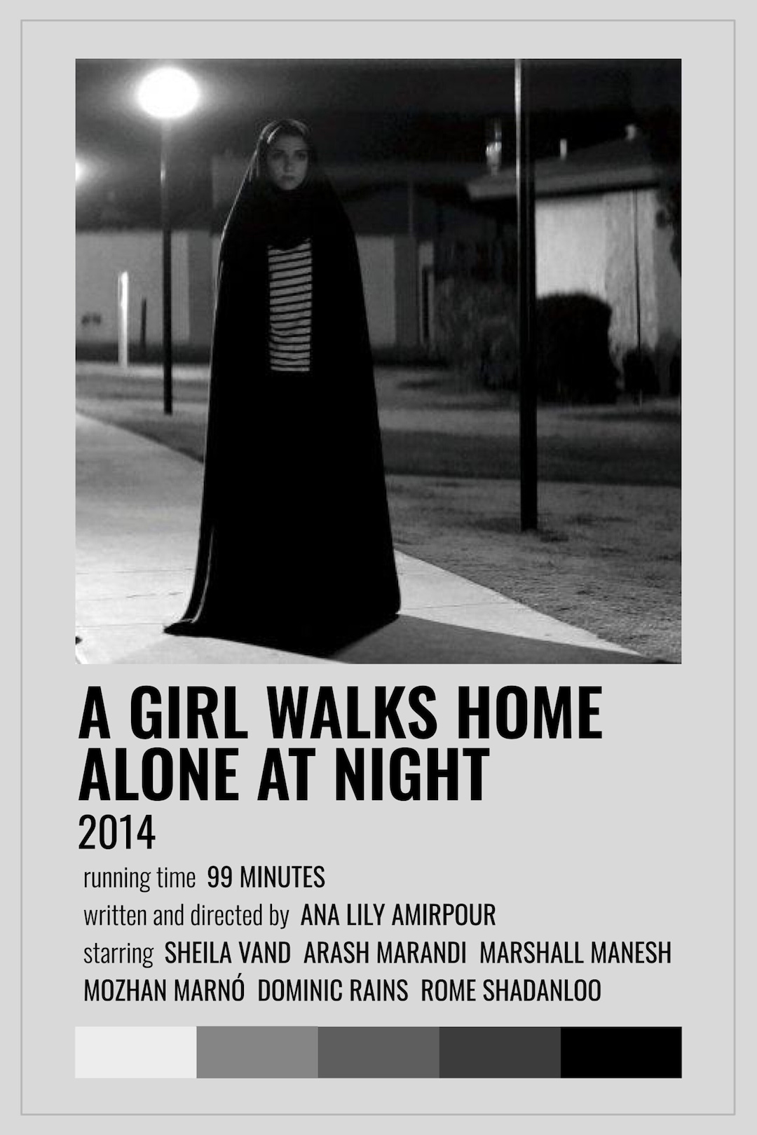 A Girl Walks Home Alone at Night Ana Lily Amirpour Polaroid Movie ...