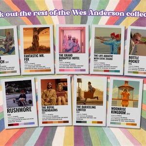 Rushmore | Wes Anderson | Jason Schwartzman | Polaroid Movie Poster ...