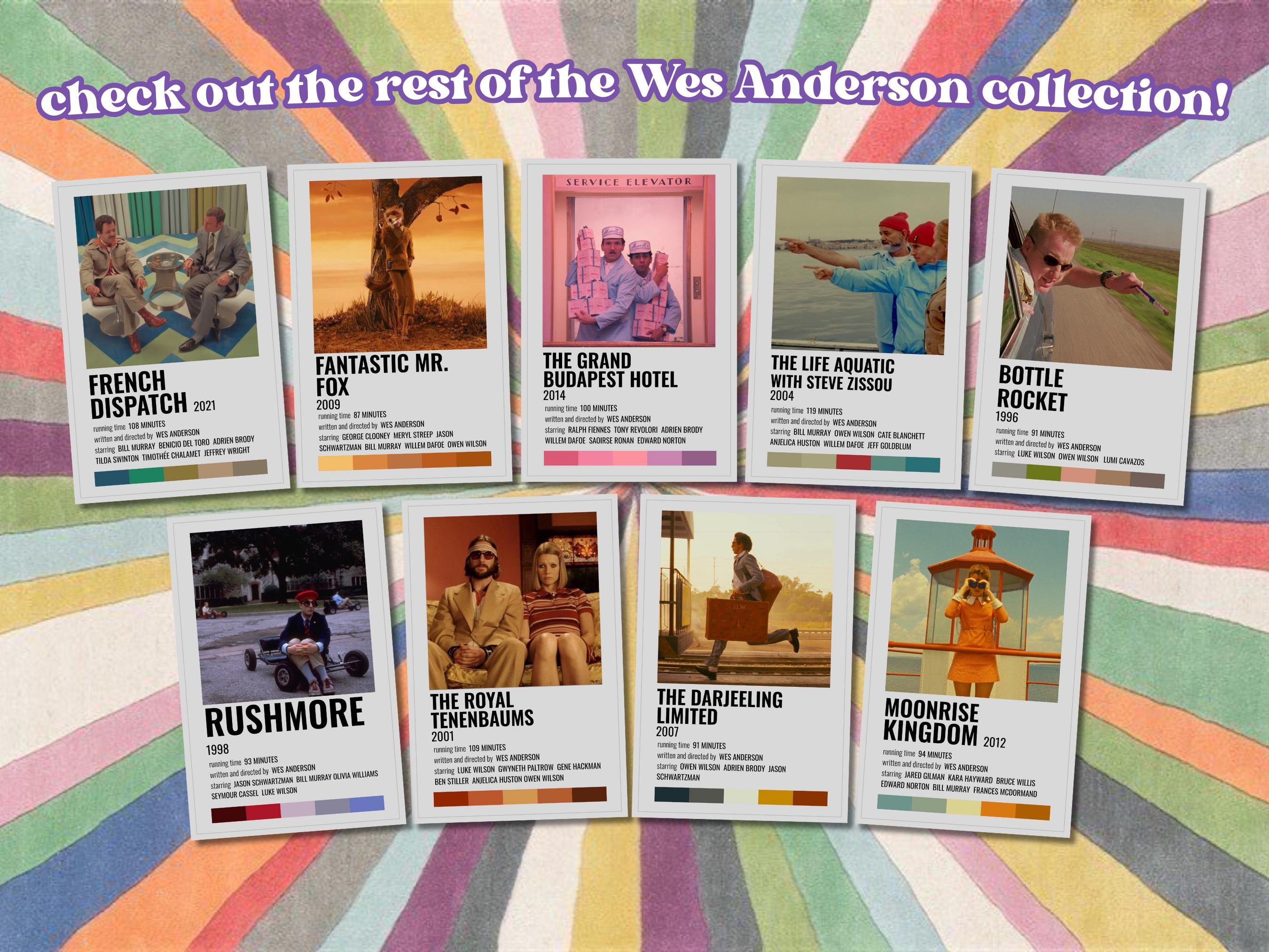 Rushmore | Wes Anderson | Jason Schwartzman | Polaroid Movie Poster ...