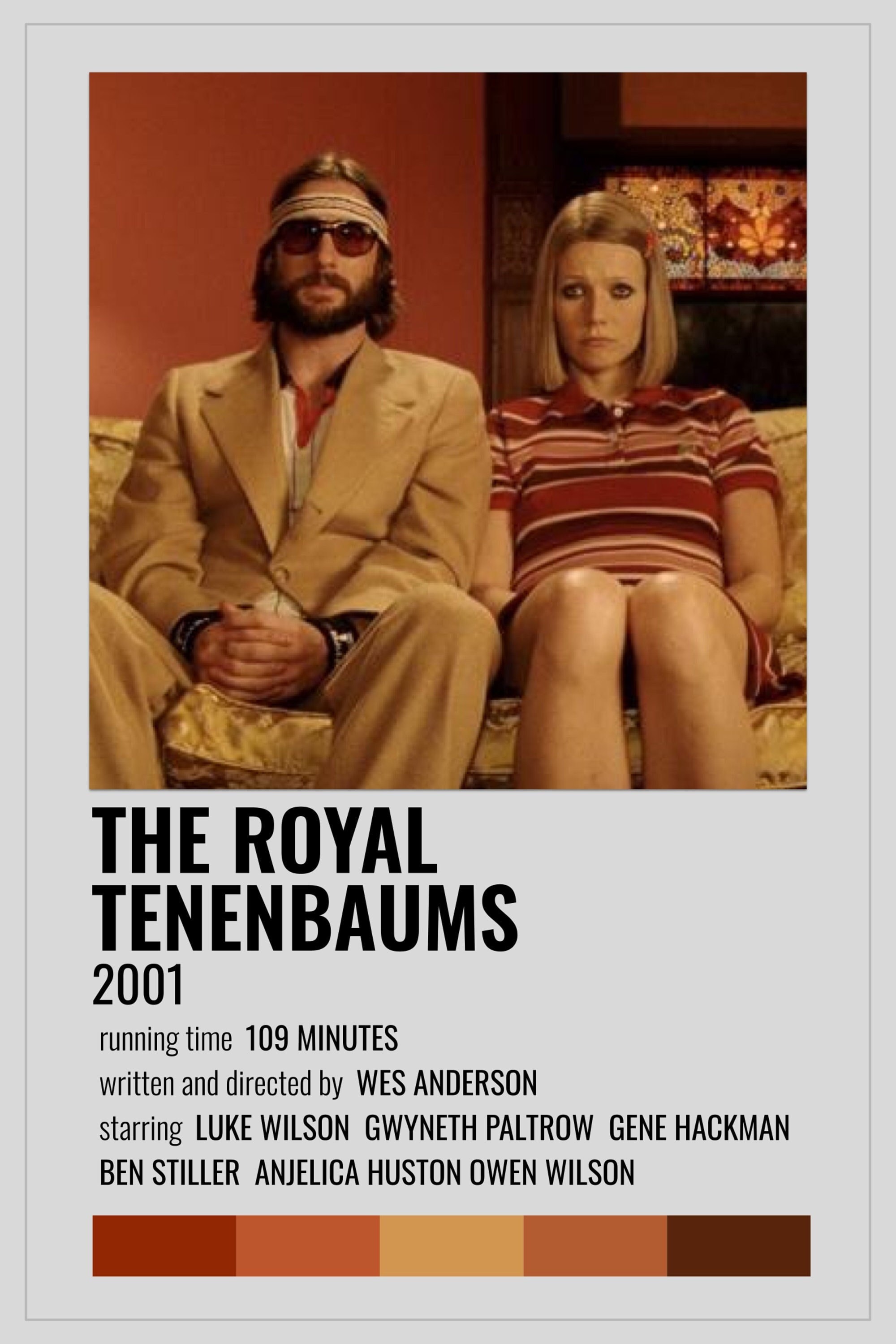 The Royal Tenenbaums Movie Poster