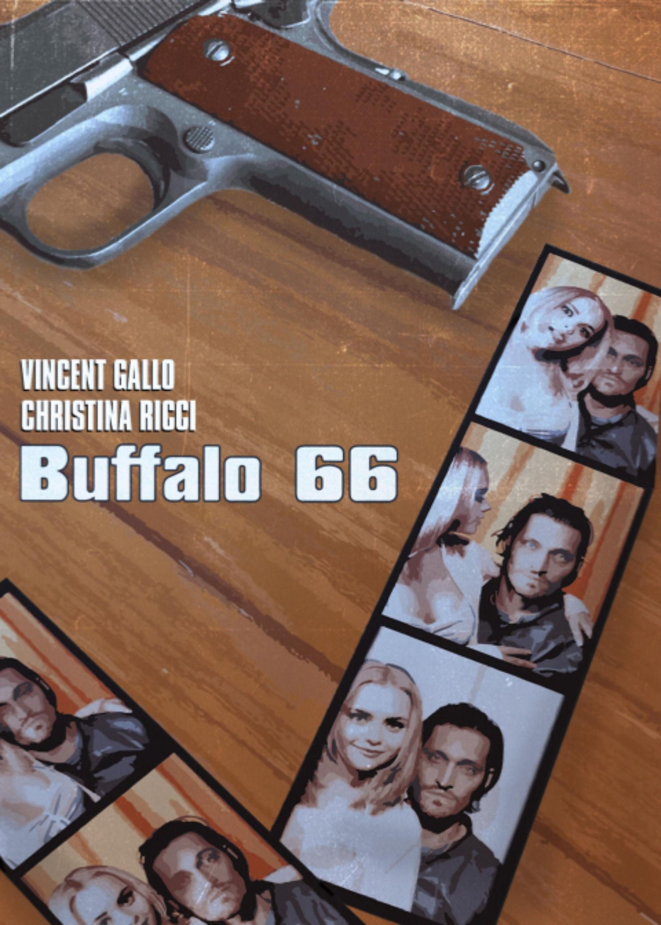 Buffalo '66 Vincent Gallo Christina Ricci Custom Movie Poster Retro ...