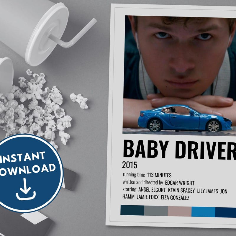 Baby Driver Poster - Etsy