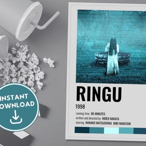 Ringu | Hideo Nakata | Polaroid Movie Poster | Minimalist Movie Poster ...