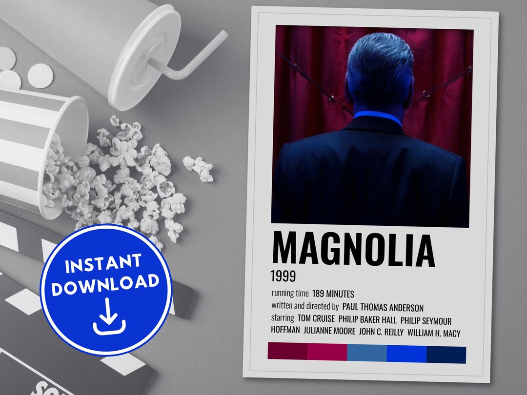 Magnolia | Paul Thomas Anderson | Polaroid Movie Poster | Minimalist ...