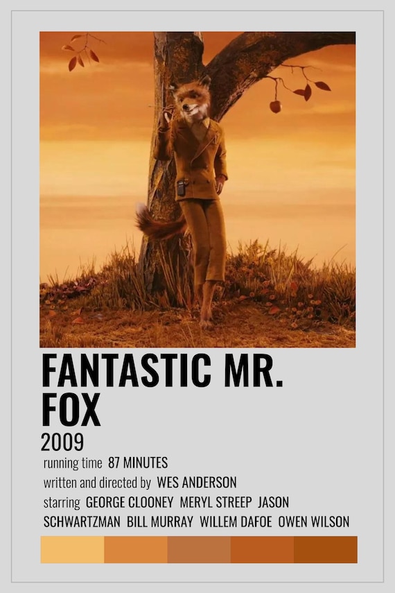 Wes Anderson Movie Posters