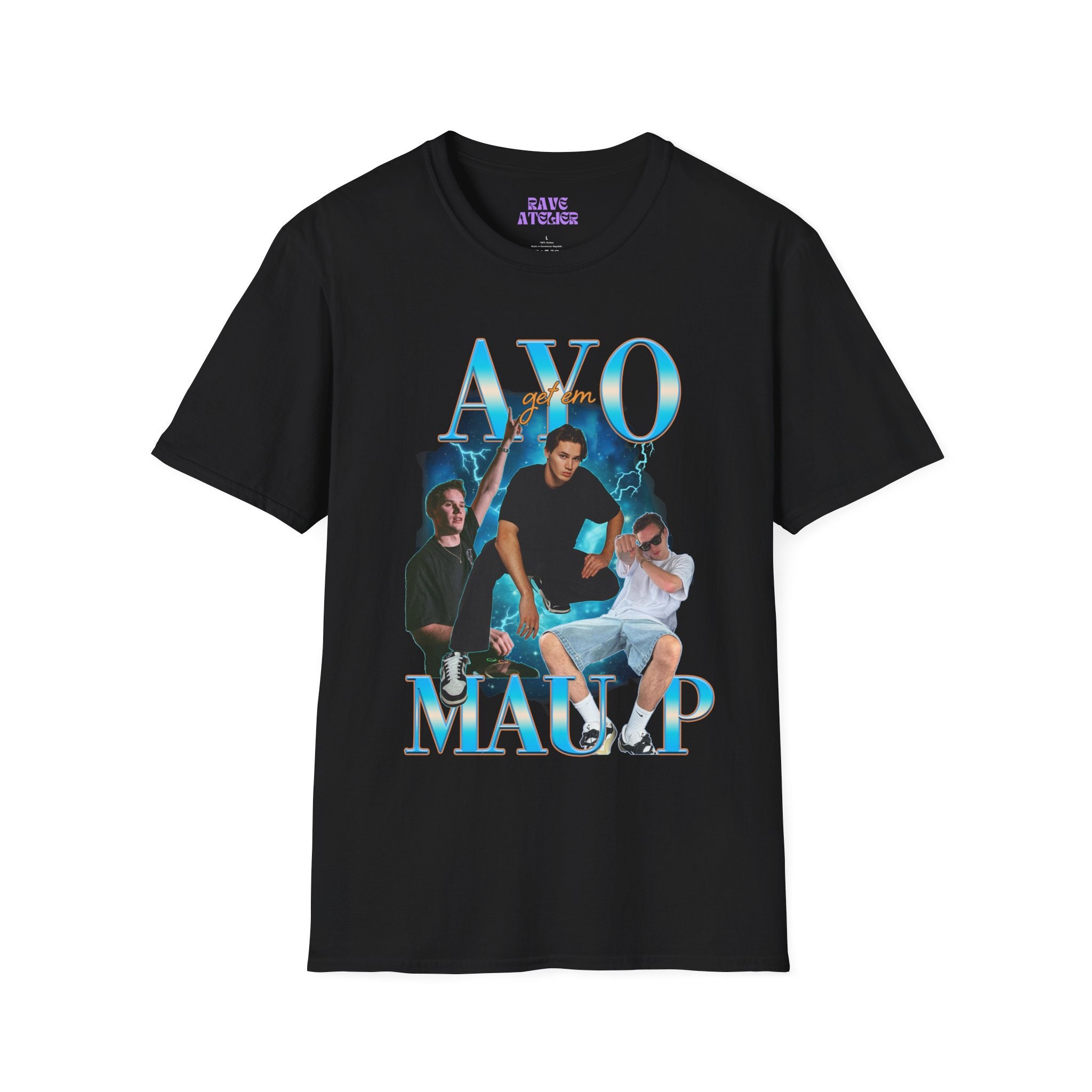 Mau P Shirt, Mau P Merch | Rave Festival Tshirt | 90s Retro Rapper ...