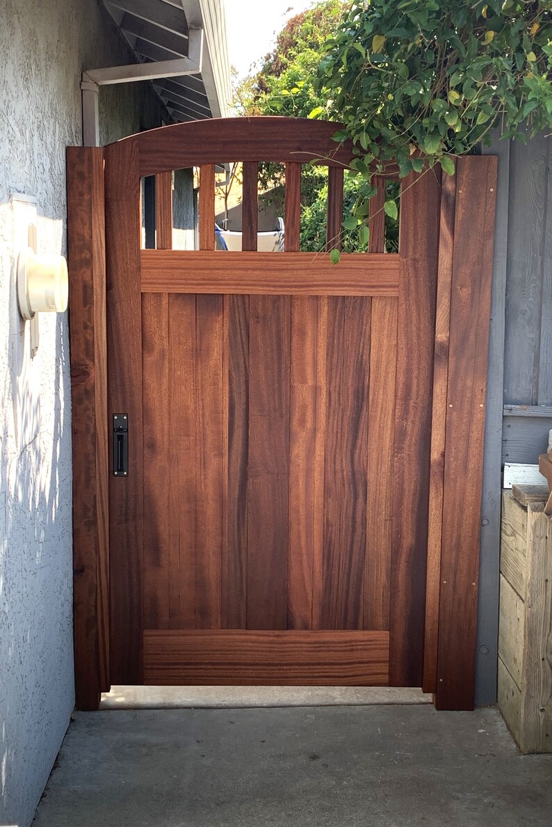 Custom Hardwood Entryway Gate - Etsy