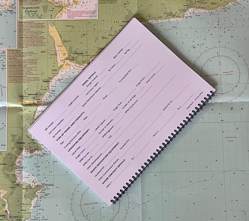 Sailing Yacht Log Book - Etsy