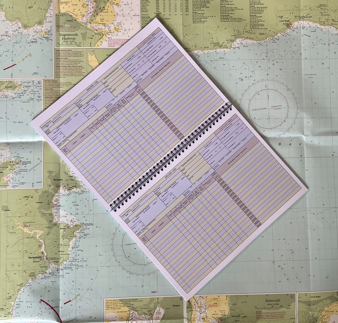 Sailing Yacht Log Book - Etsy