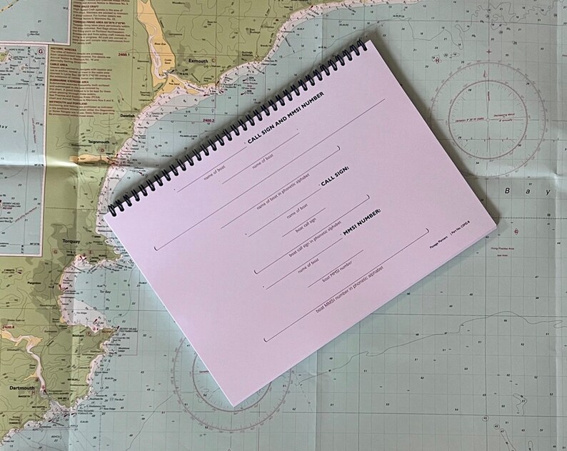 Sailing Yacht Log Book - Etsy