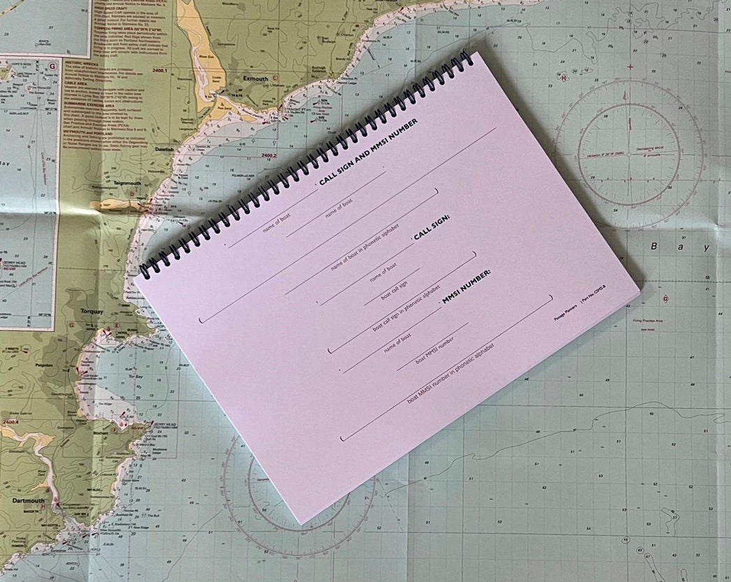 Sailing Yacht Log Book - Etsy