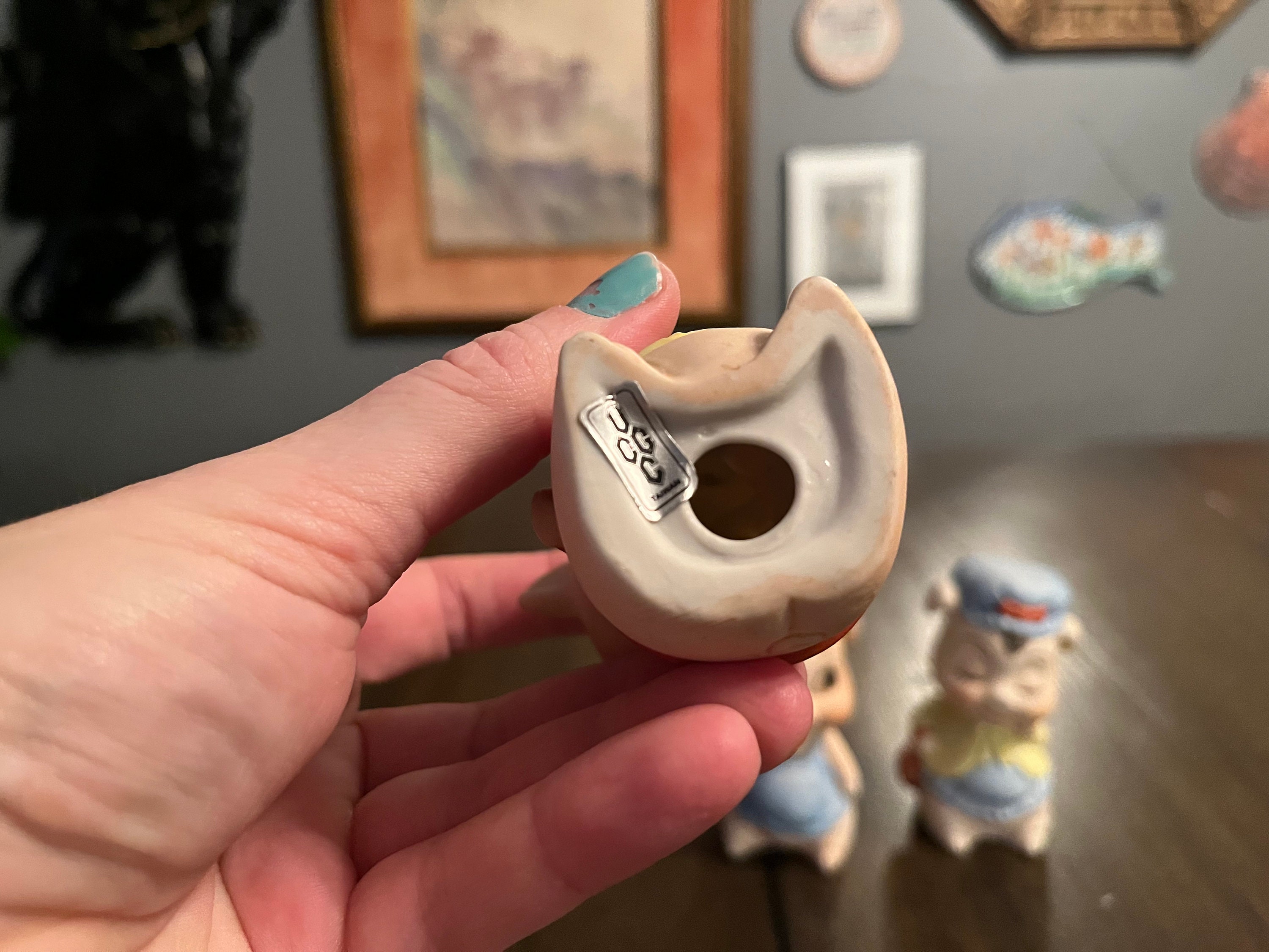 Vintage Three Little Pigs Ceramic Pigs - Etsy