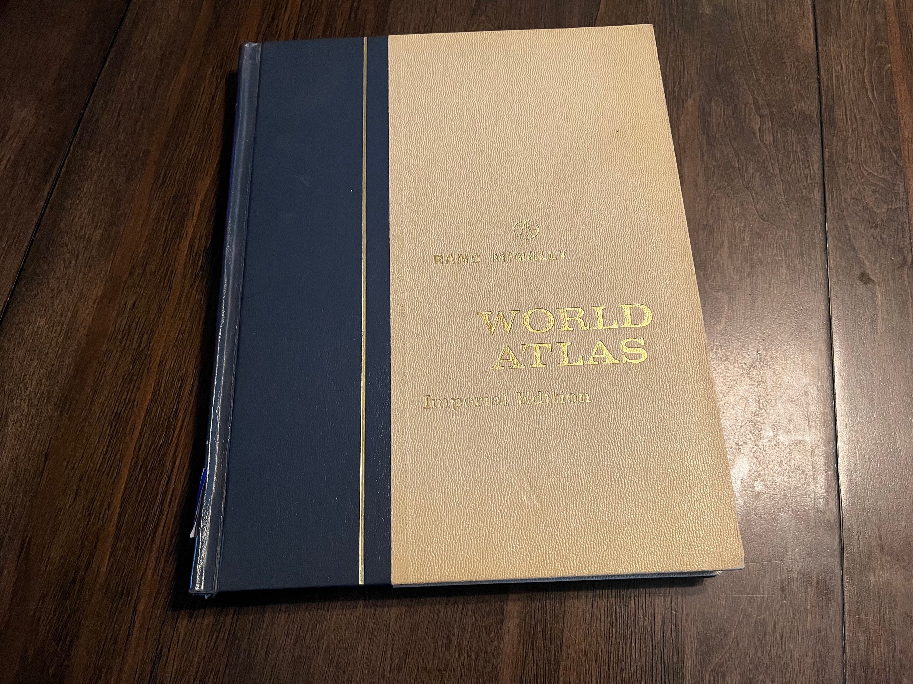 Vintage World Atlas Imperial Edition 1967 Large Book - Etsy