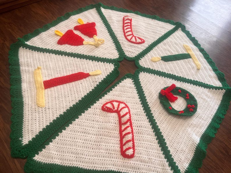 Handmade Crochet Tree Skirt, Christmas Decor - Etsy