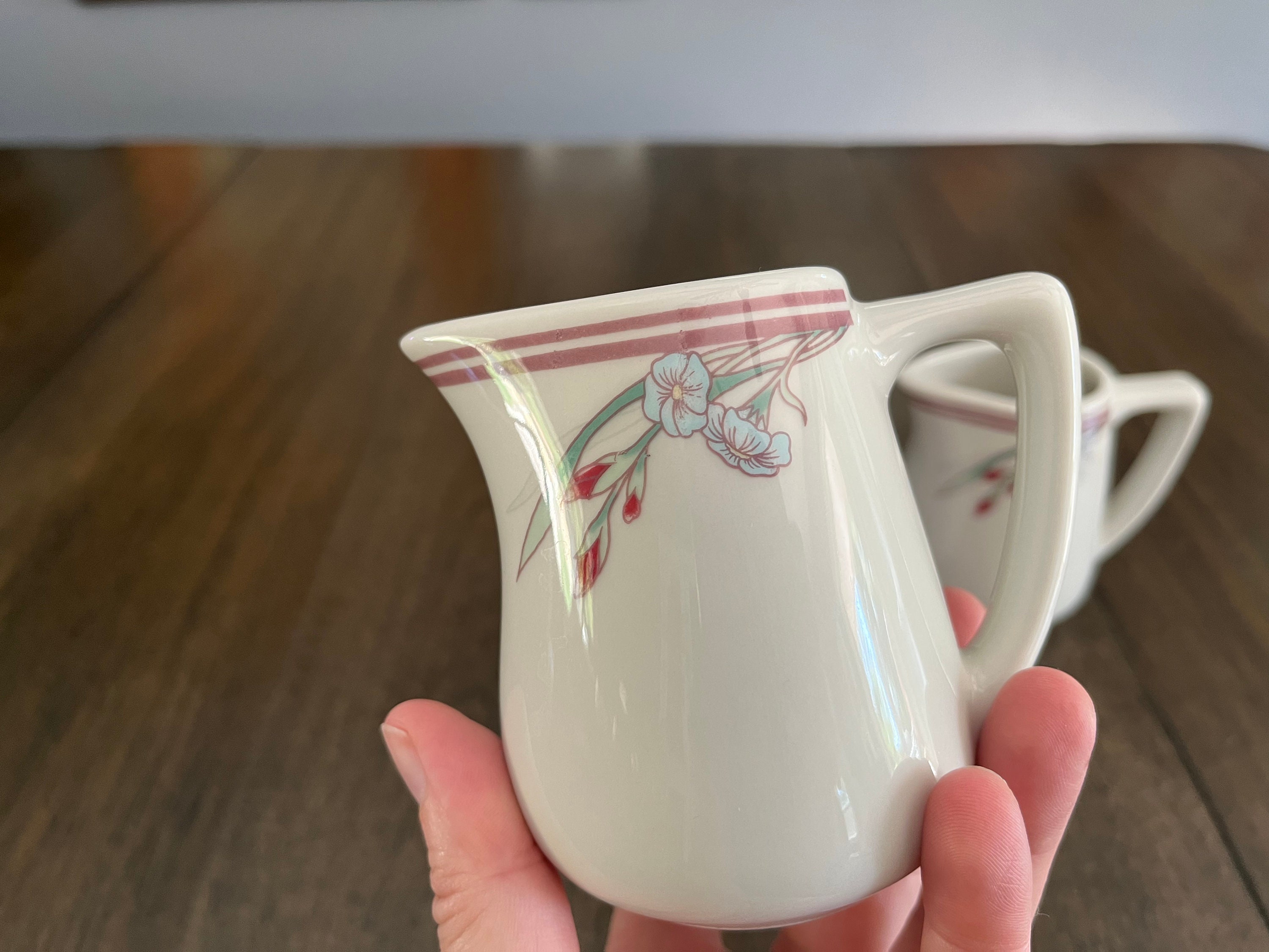 Vintage Rego China, Restaurant Ware, Set of 3, 1 Cup and 2 Cream ...