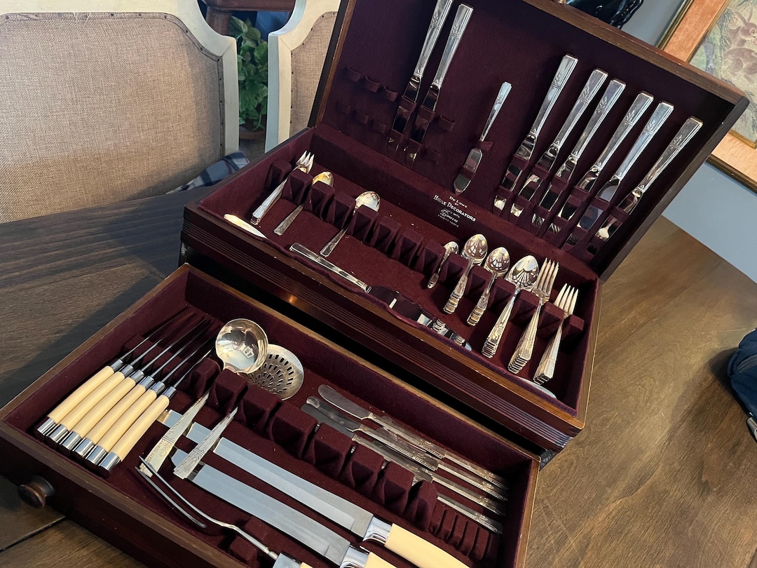 Prestige, Silver Plate, Deluxe, Silverware, Enduring Loveliness ...