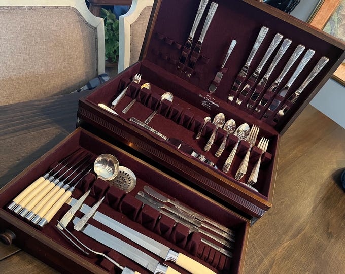 Prestige, Silver Plate, Deluxe, Silverware, Enduring Loveliness ...