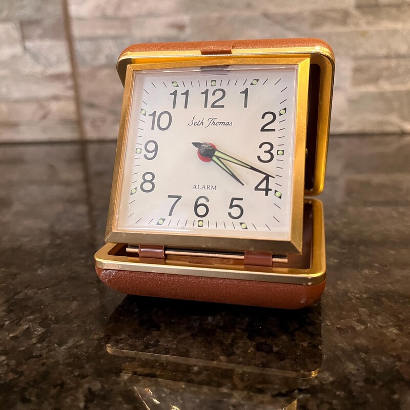 Vintage Travel Clock - Etsy