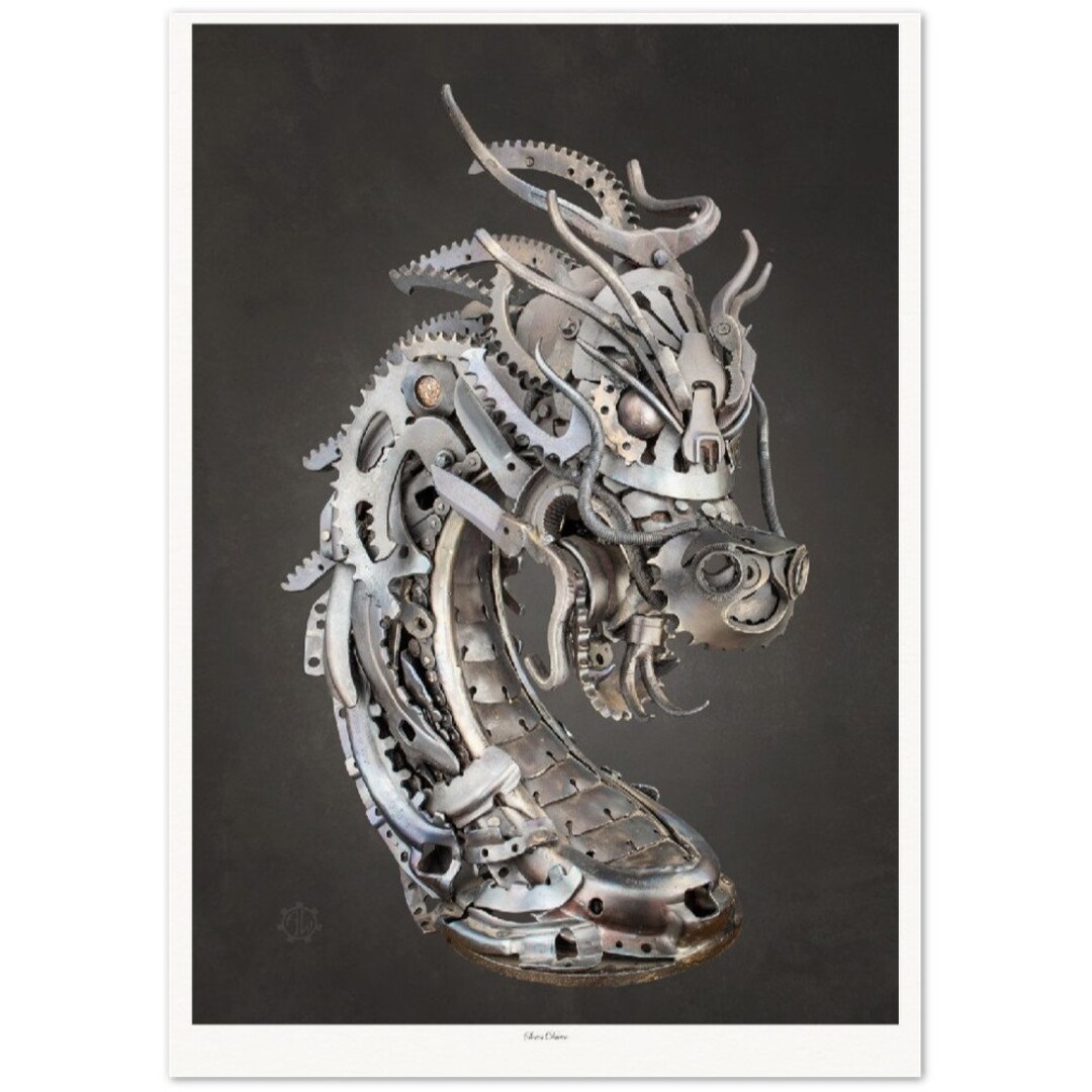 Art Print, Seres Draco (dragon) Open Edition Print - Etsy