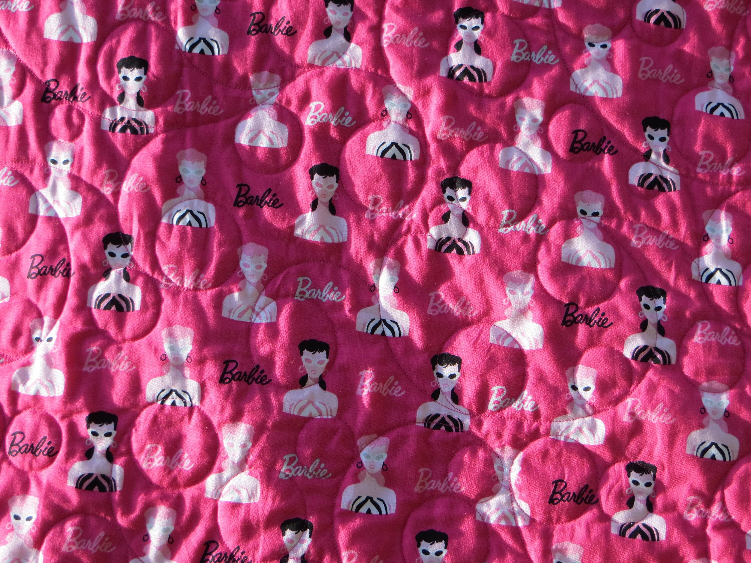 Handmade Barbie Quilt Fits Twin to Full Size Bed - Etsy