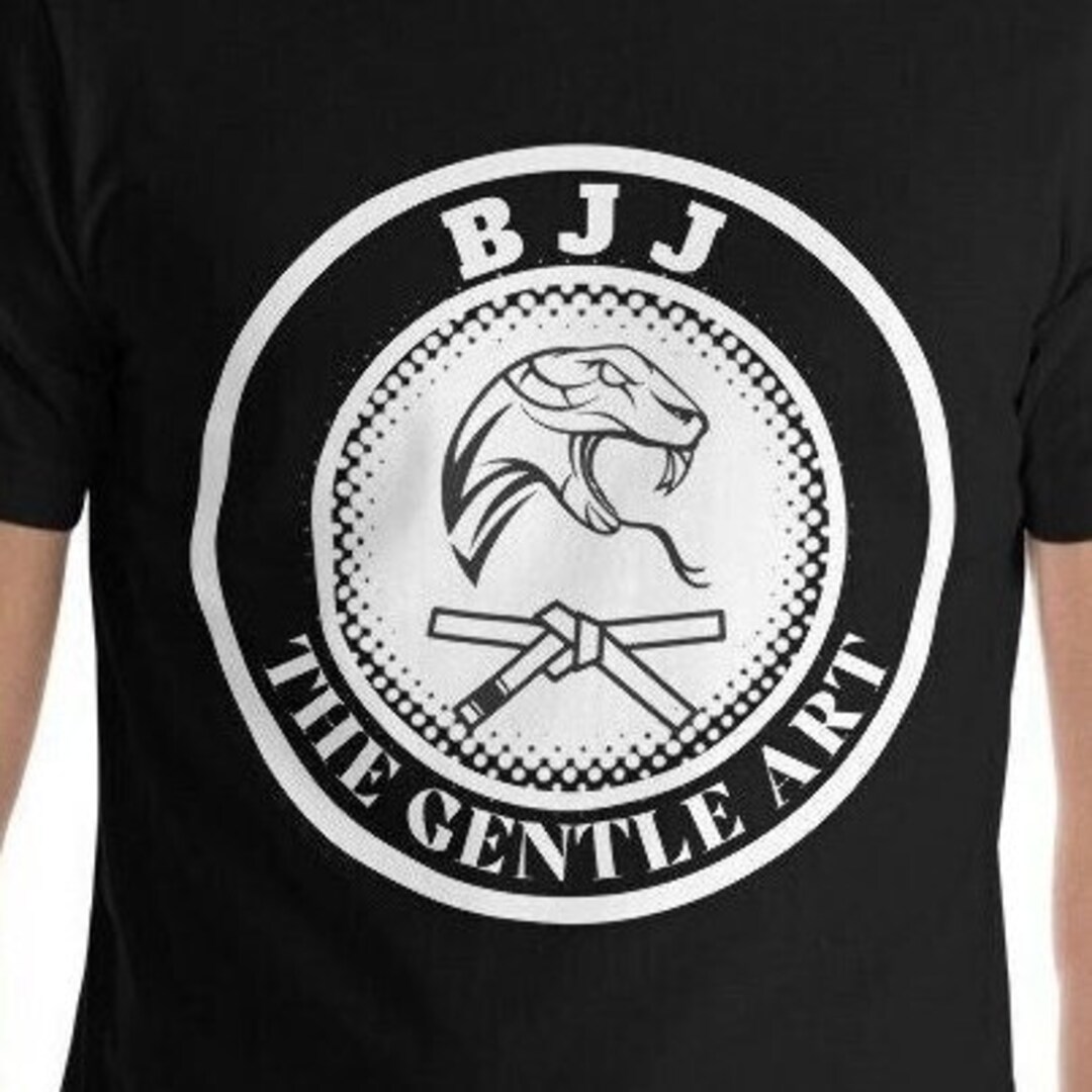 Snake Inside Double Circles BJJ T-shirt - the Gentle Art - Unisex T ...