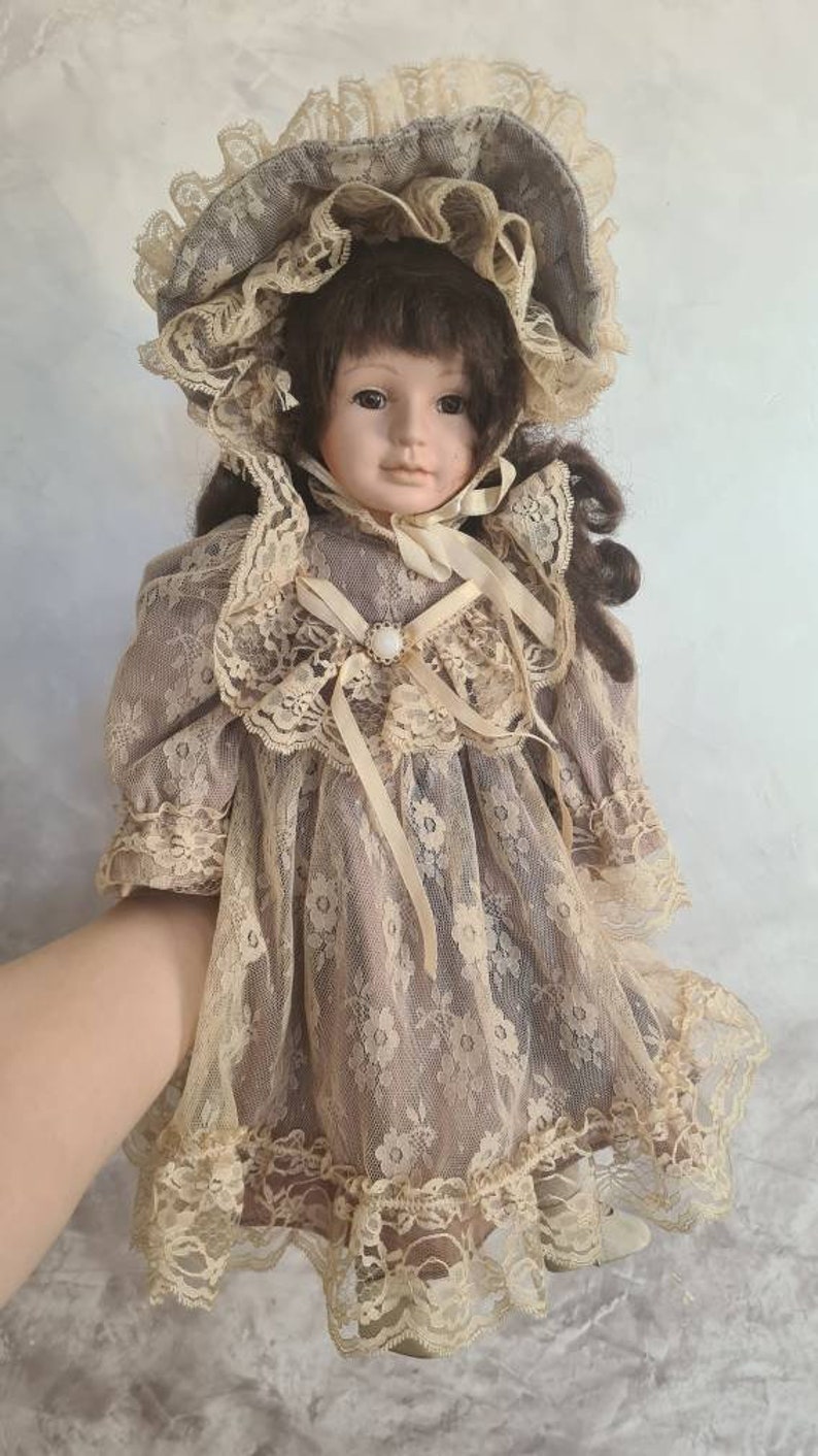 Porcelain Collectible Doll - Etsy