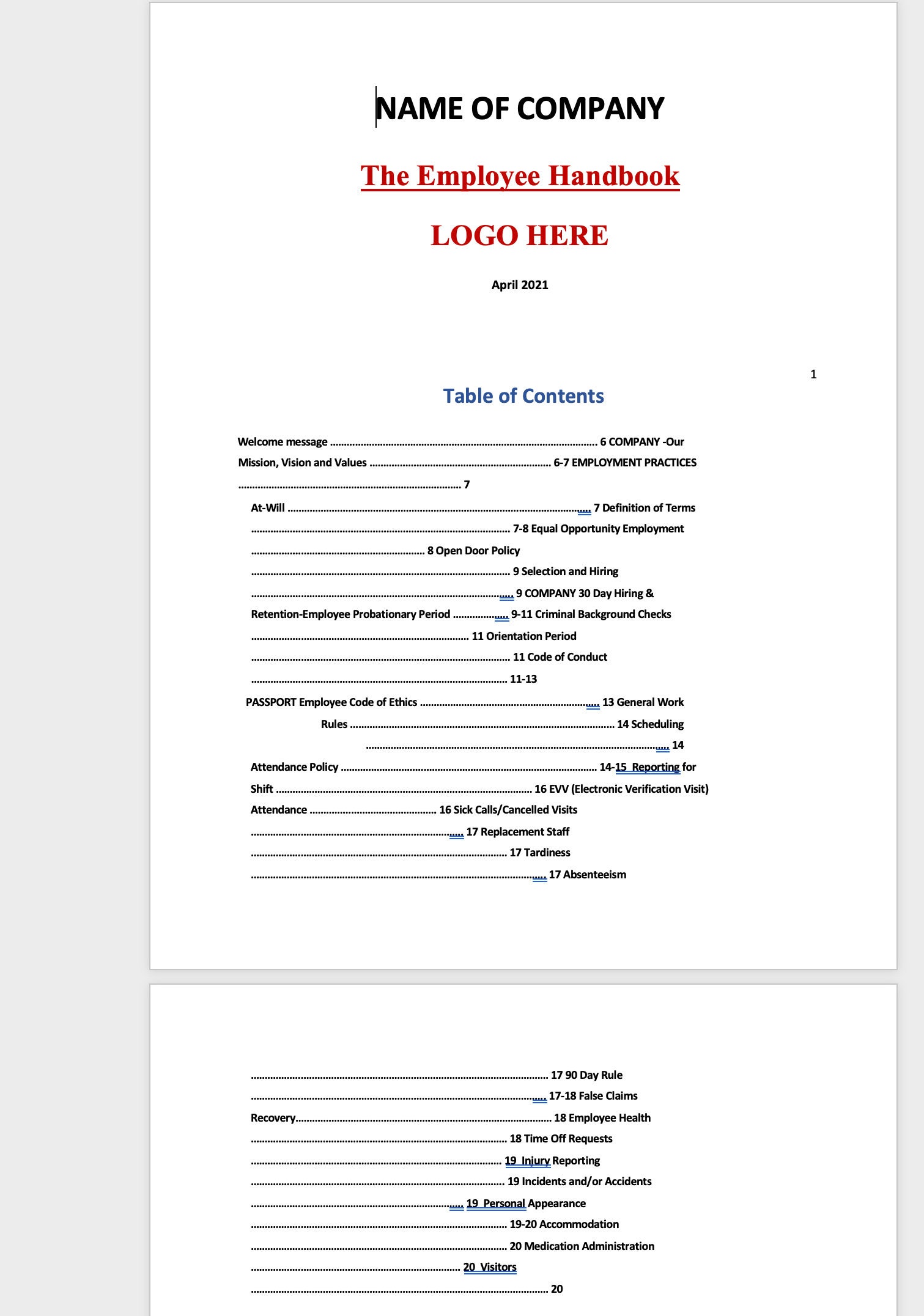 Employee Handbook for Home Care Agencies - Etsy