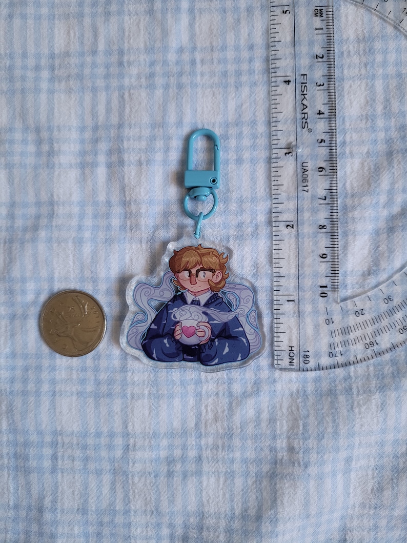 The Magnus Archives (TMA) Martin Blackwood Keychain - Etsy