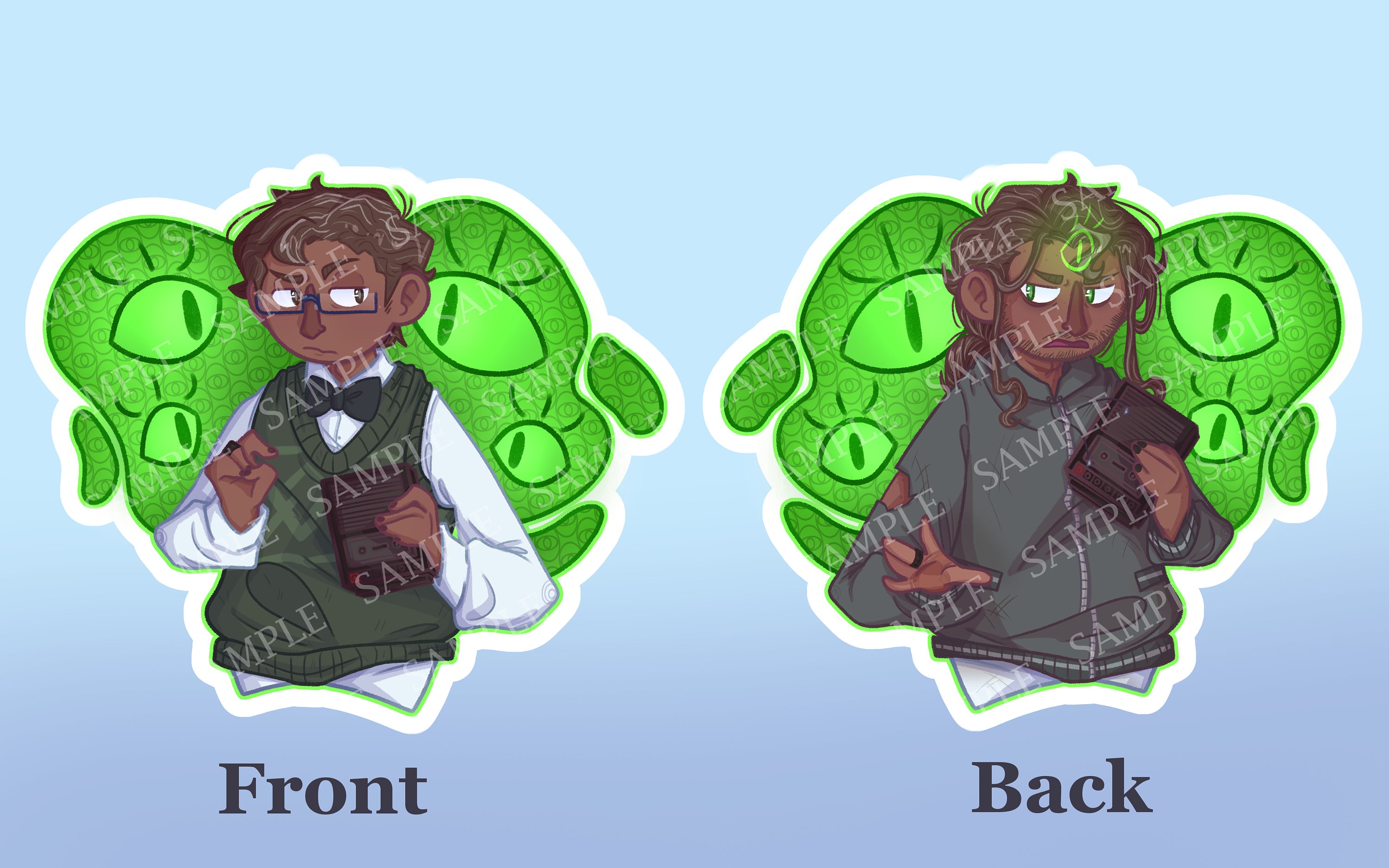 The Magnus Archives (TMA) Jonathan Sims Keychain - Etsy