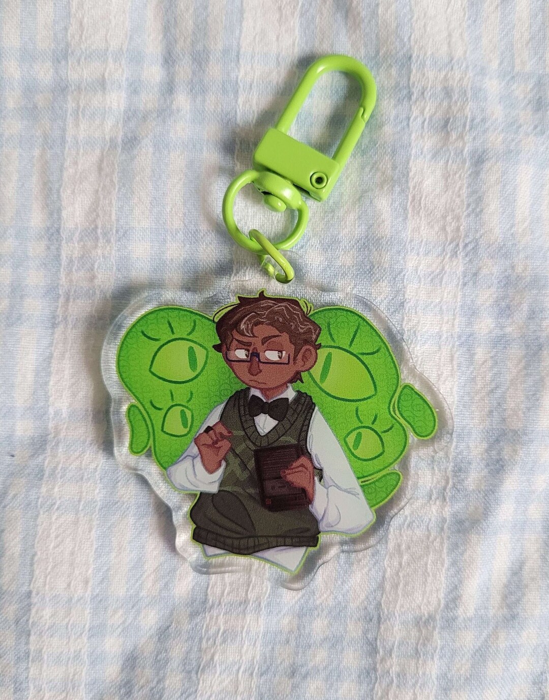 The Magnus Archives (TMA) Jonathan Sims Keychain - Etsy