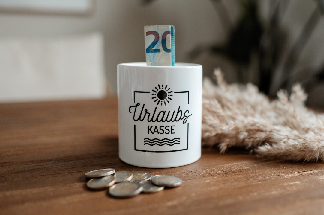 Holiday Fund Money Box Made of Ceramic Gift Saving for the Holiday ...