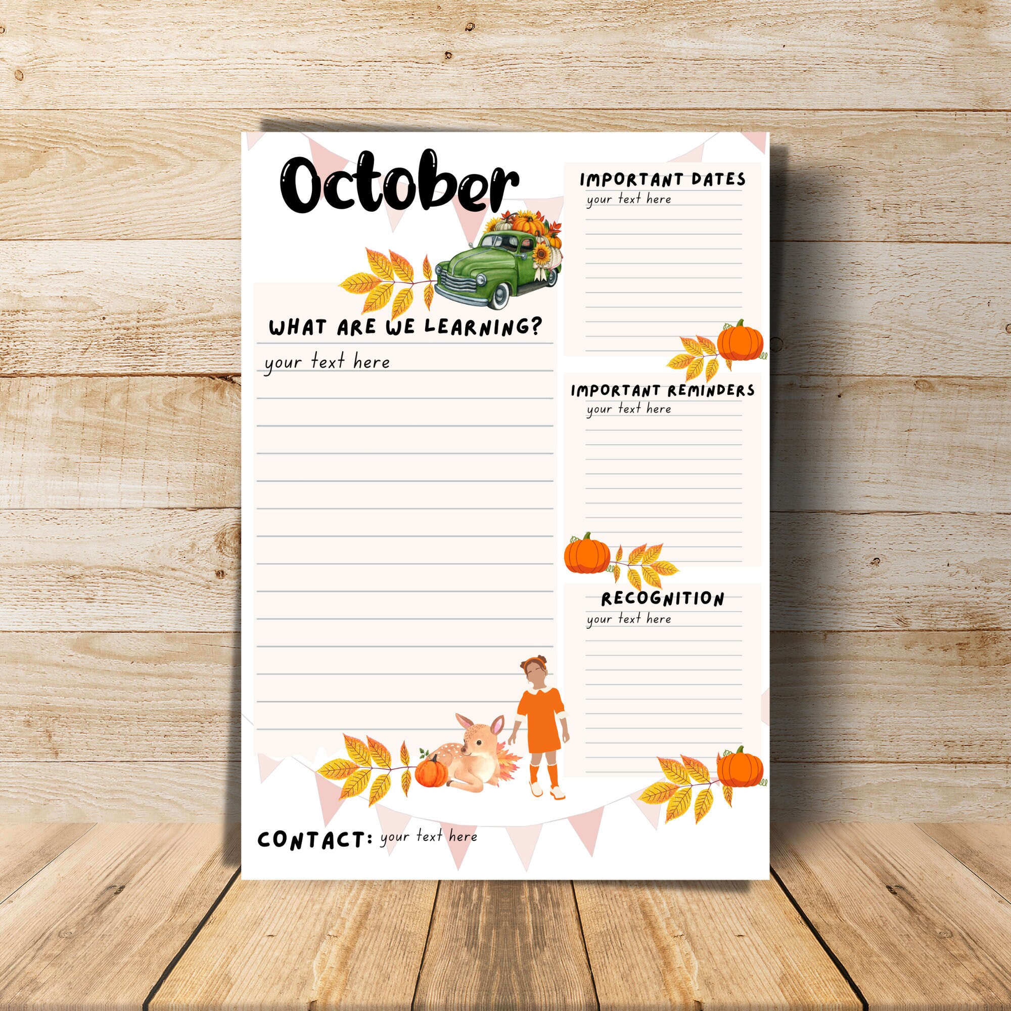 December Classroom Newsletter Template | Editable Monthly Newsletter ...