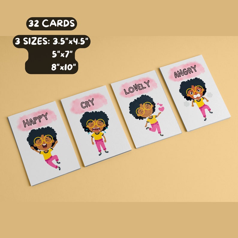 Emotions Chart Calming Corner | Emotions Flashcards Montessori ...