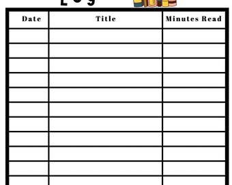 Printable 2023 Reading Log Rose Floral Pink - Etsy