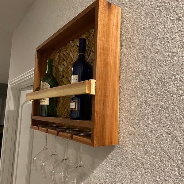 Cedar Wine Rack - Etsy