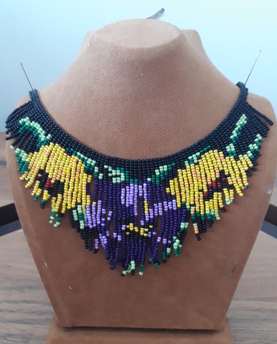 Handmade Jewelry Beaded Necklace Woman Gift Wedding Mom - Etsy