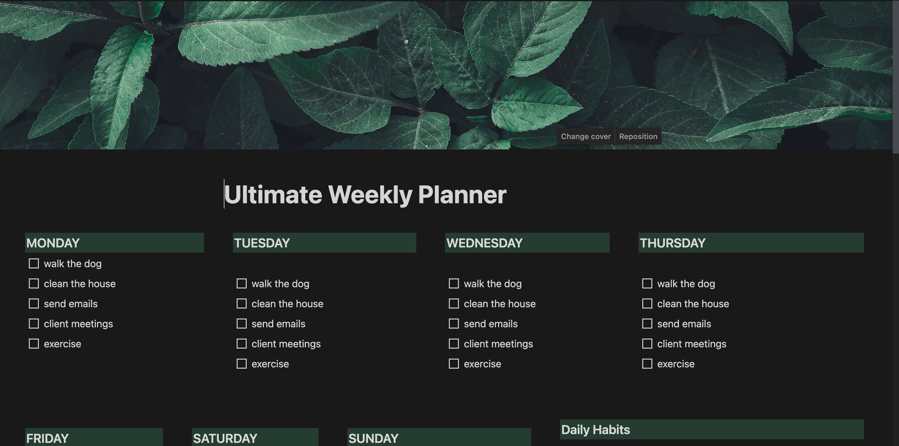 Printable, Digital Notion Life Planner Weekly Guide to Productivity ...