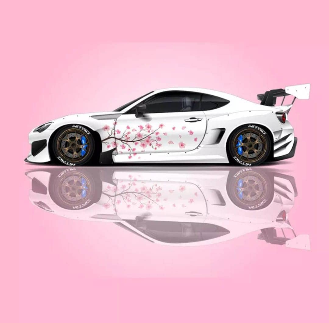 Sakura Kirschblüte Auto Lackierung Japanisches Thema Side Car - Etsy.de